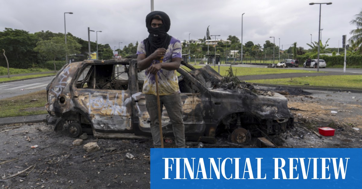 New Caledonia’s riots: ‘Massive’ French police force arrives
