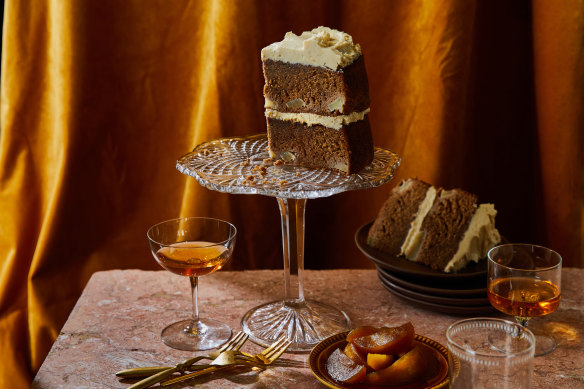 Emelia Jackson’s spiced apple layer cake with brown butter cream cheese ...