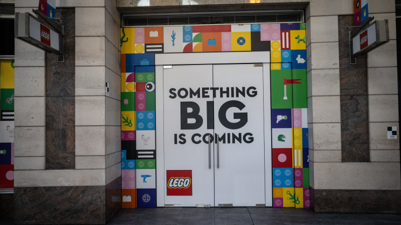 Brick by brick, Lego opens world’s largest flagship store in Sydney
