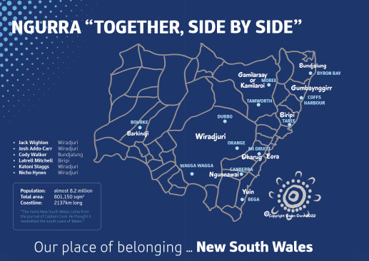 State of Origin 2022: NSW Blues’ nod to Indigenous history