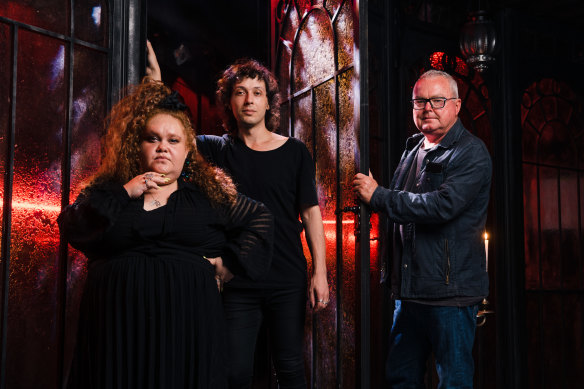 The Darkness is at the Library, Eliza Street, Newtown