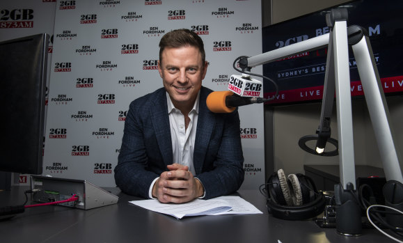 Sydney radio ratings: 2GB’s Ben Fordham extends lead