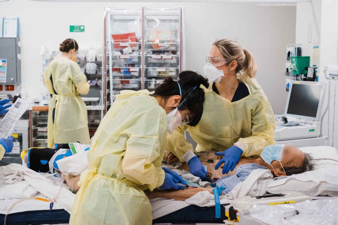 Hospital best practice is keeping people out