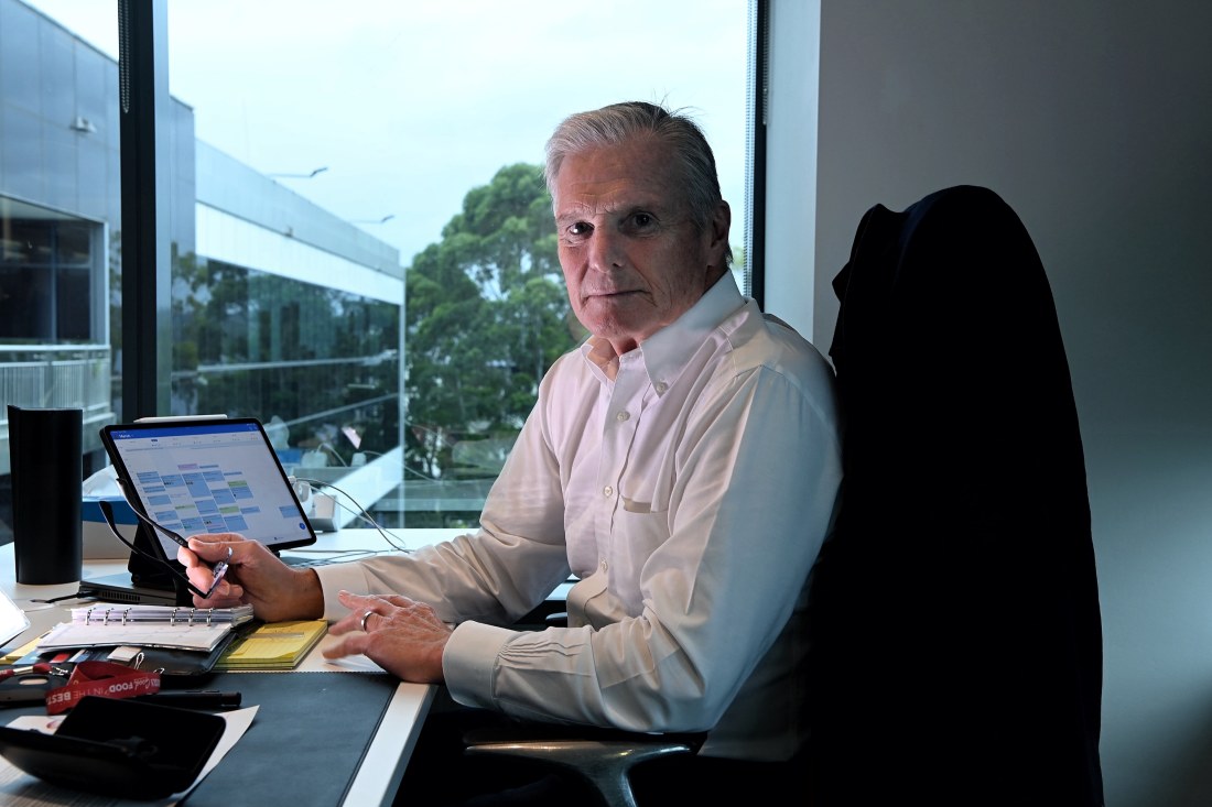 Inghams CEO Andrew Reeves began his career selling beauty products