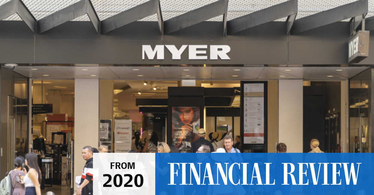 Myer closes stores, stands down 10,000 staff