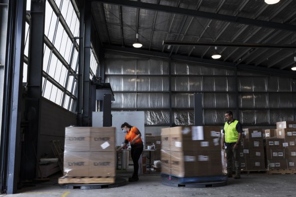 NSW COVID: Inside Sydney’s secret warehouse to prepare for term one