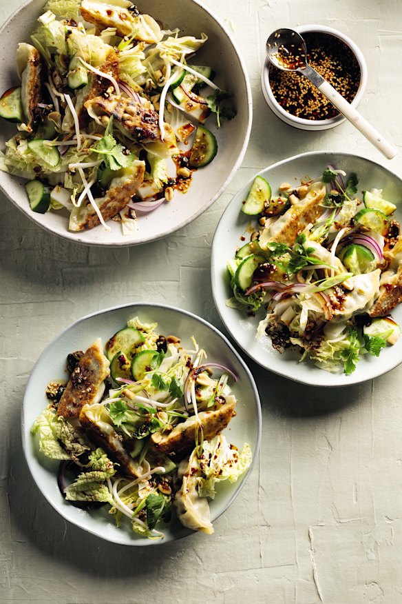 Dumpling salad recipe