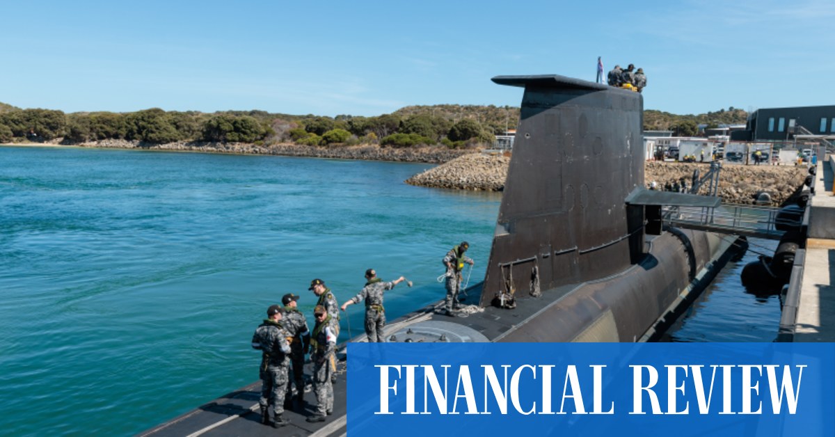 Australian navy: Collins-class submarines listed as ‘product of concern’