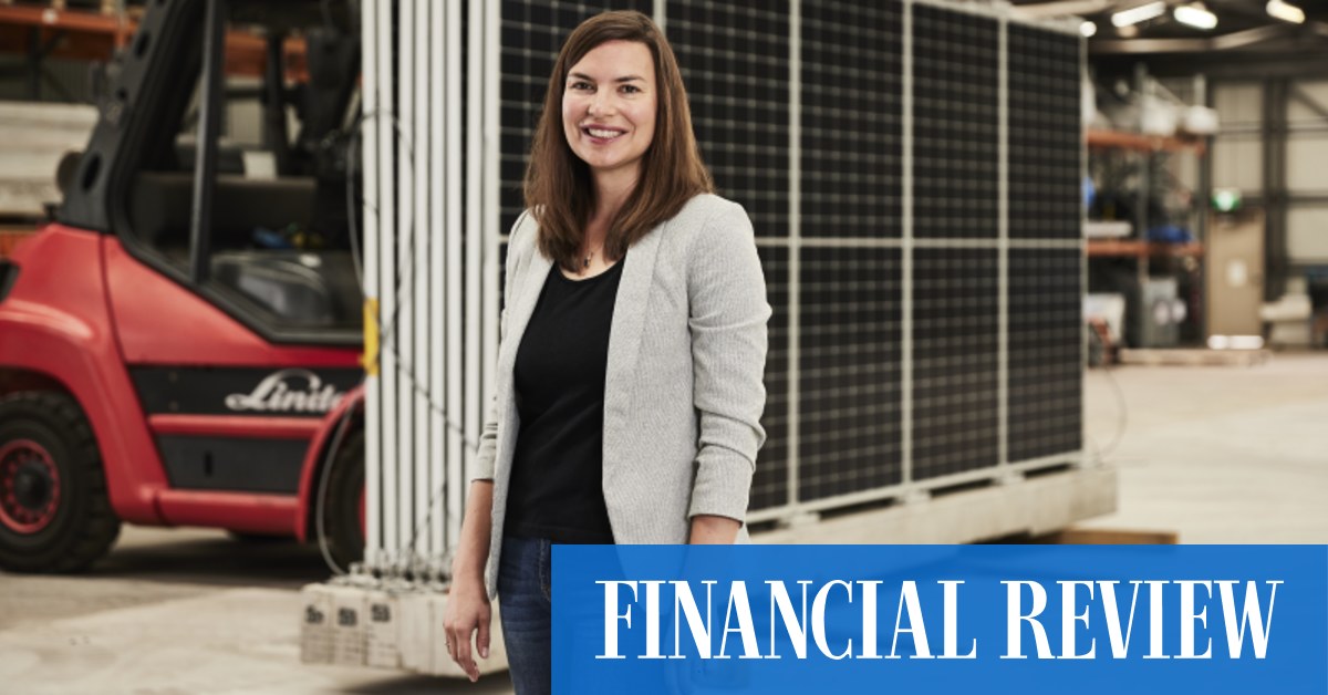 AFR Five Women to Watch 2023: renewables attract more women to the ...