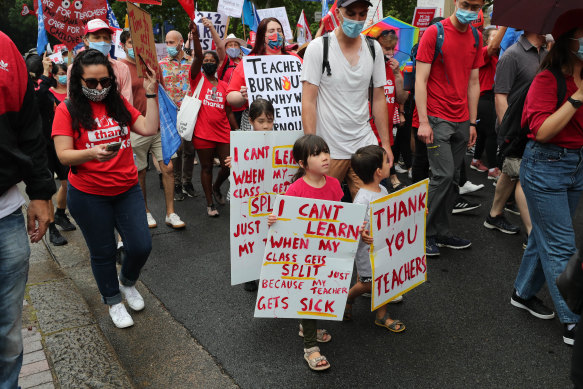 Teachers went on strike for across-the-board pay rises, but there’s a ...