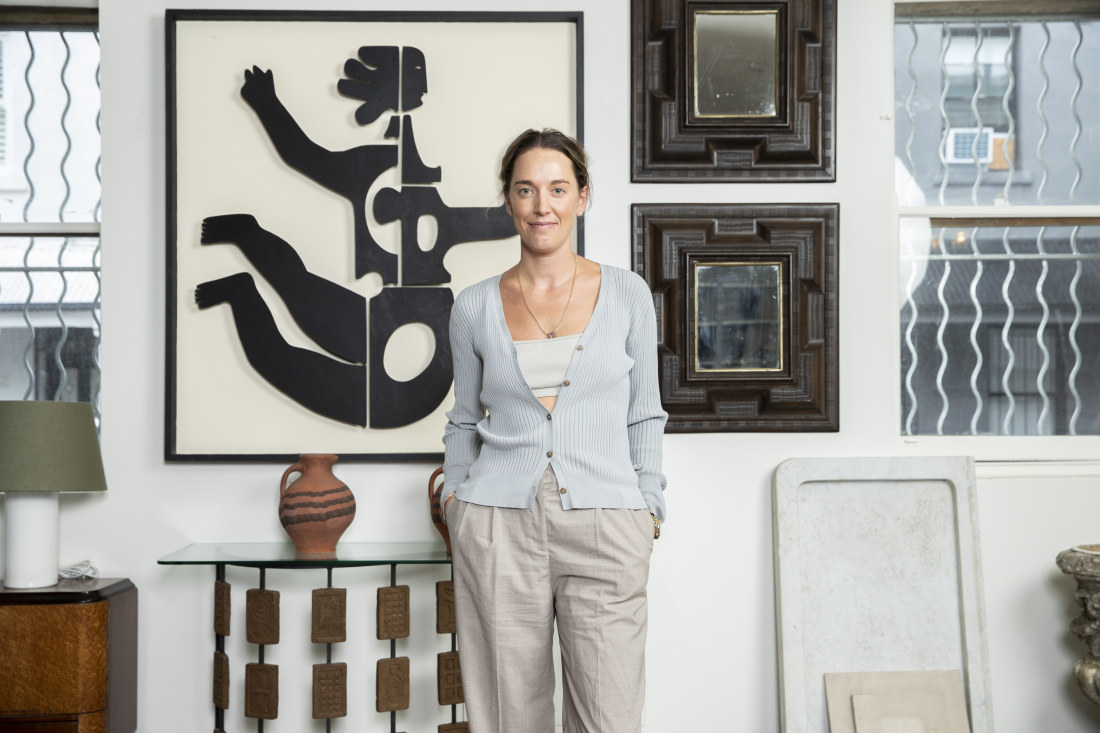 Interior designer Tamsin Johnson opens a new antiques showroom in ...