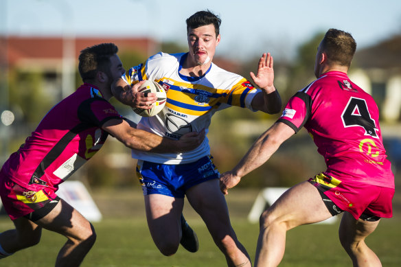 Tenacious Bulldog puts injuries behind him in Canberra Raiders Cup win