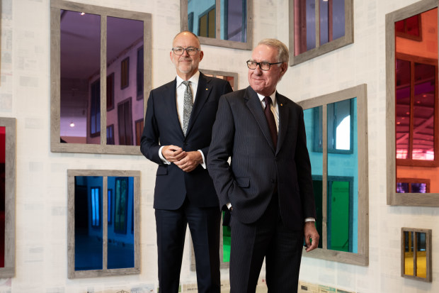 The two things David Gonski will miss as he exits gallery role