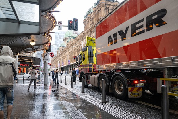 Victorian crime surge drives threats to Myer staff