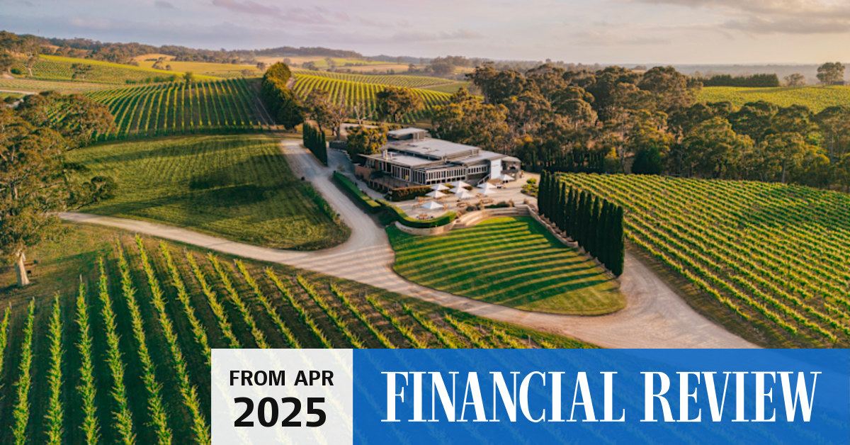Vestey family puts ‘tariff-resistant’ winery on sale with $20 million hopes