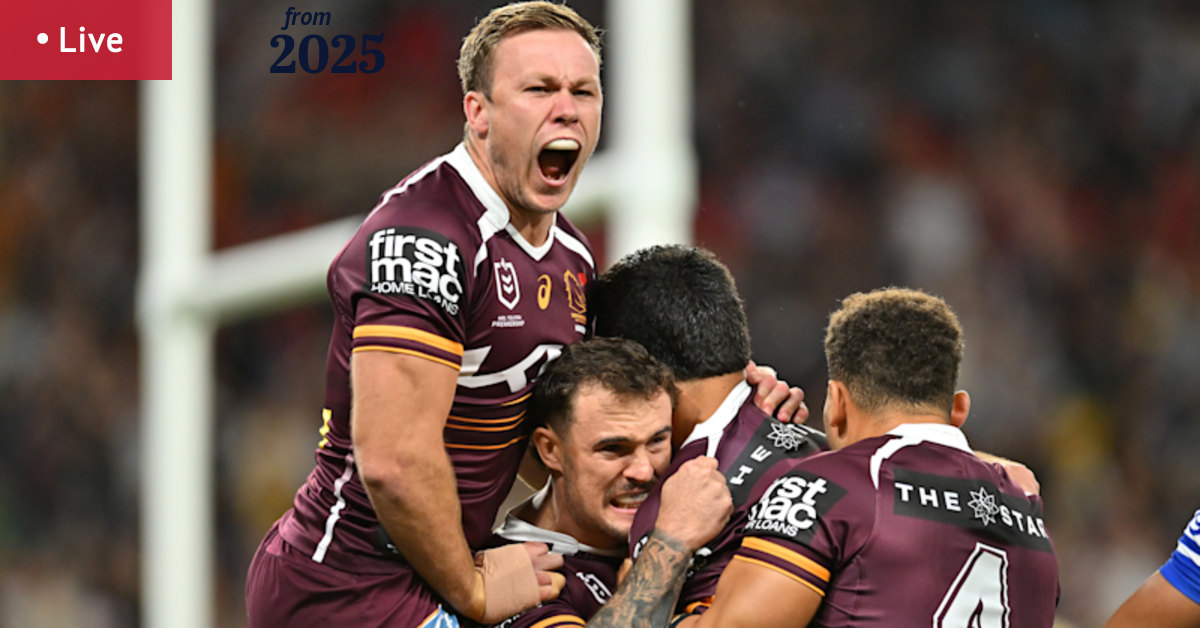 NRL 2025: Brisbane Broncos v Canterbury Bulldogs, team lists, how to ...