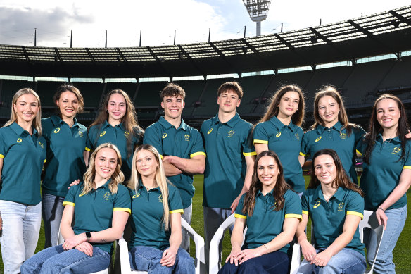 Rhythmic gymnast Emma Frroku on cusp of Olympic history after family ...