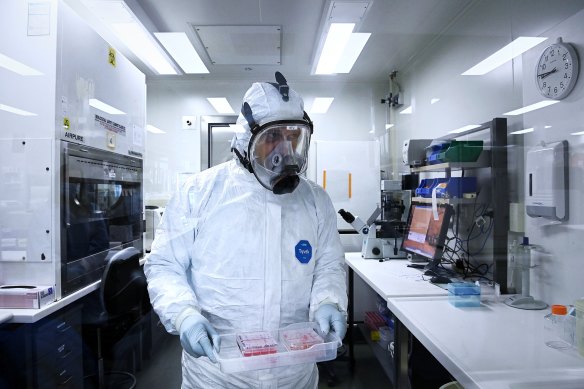 Australia COVID: Inside Sydney’s ultra-secure lab where scientists put ...