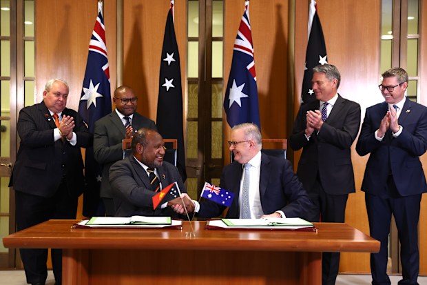 Australia, PNG sign historic defence treaty to curtail China