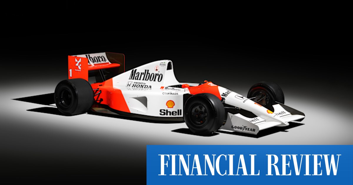 Ayrton Senna’s F1 car could be yours (if your pockets are deep enough)