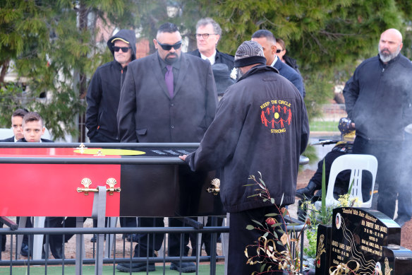 After life of contradictions, Indigenous man Russell Moore laid to rest