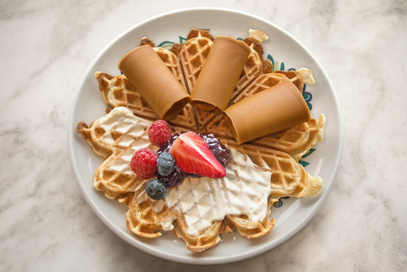 Norway’s Hjertevafler (or ‘heart waffles’) are perfection on a cold day
