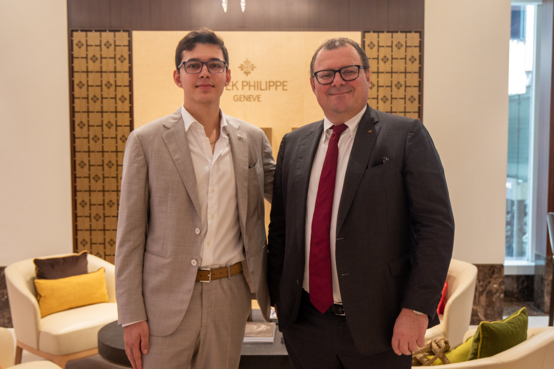 Patek Philippe president Thierry Stern and his son Adrien discuss the Cubitus and succession ...