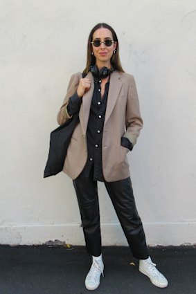 Street Seen: my style is a little bit masculine with classic trousers