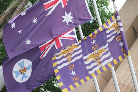 Yes, Brisbane has its own flag and some want it changed