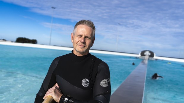 JP Morgan’s Simon Ranson rides the Urbnsurf wave