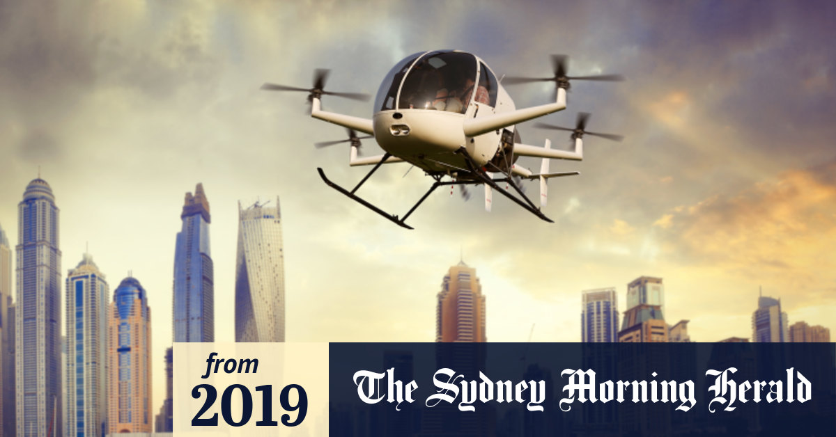 Up, up and away … the rise of the first 'flying taxis'