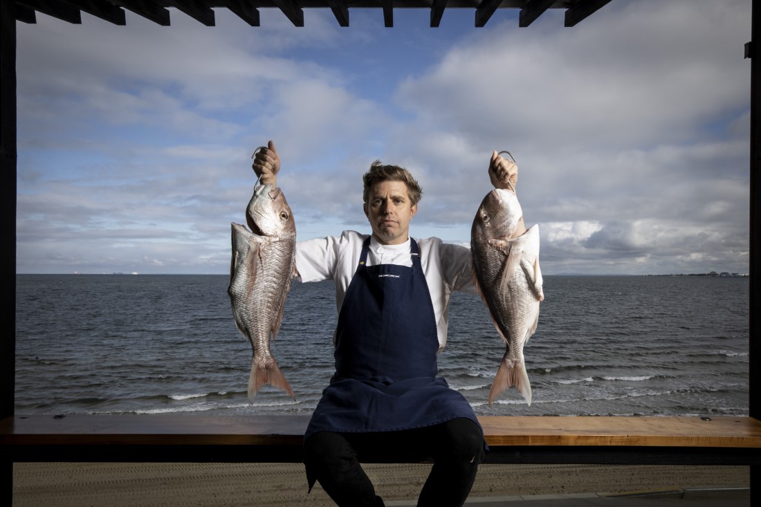 Chef Jason Staudt of Stokehouse bar and restaurant in St Kilda ...