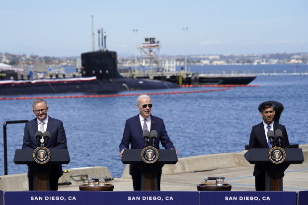AUKUS annoucement: nuclear submarines to cost up to $368b to counter China’s militarisation in ...
