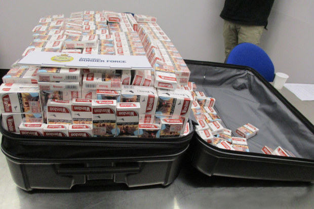 Australian Border Force confiscates nearly 1 billion illegal cigarettes ...