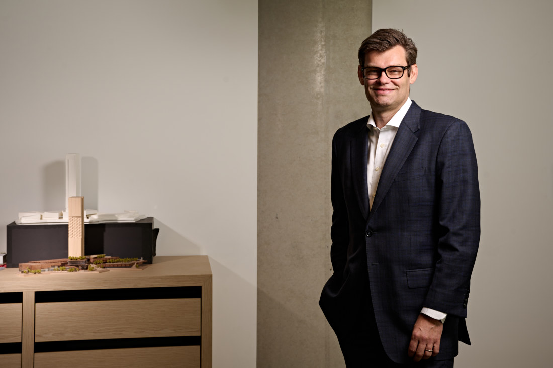 Mirvac’s Campbell Hanan didn’t plan for a career in property