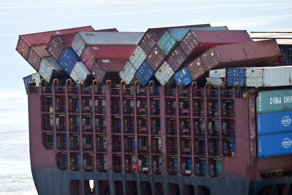 Ship's master in Qld court for cargo spill