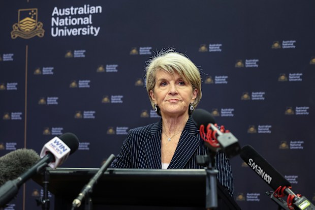 Julie Bishop ANU complaints: Vivienne Thom to lead investigation