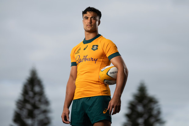 Ruby Union, Australia v England at Twickenham: Joseph-Aukuso Sua’ali’i ...