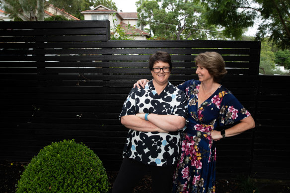 Two of Us with friends Lisa Hunt and Jane McAloon