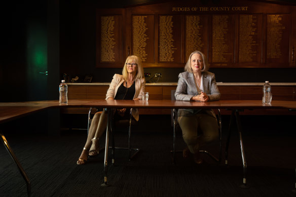 On tough calls, sexism and true crime: Meet judges Gaynor and Sexton
