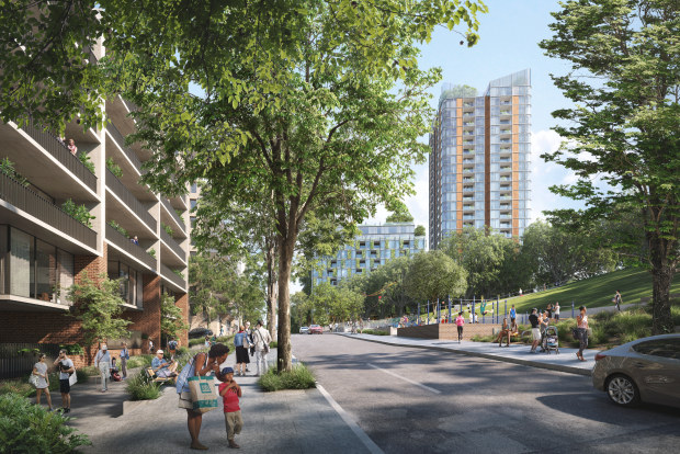 NSW govt reveals Waterloo Estate masterplan for 3000 homes and four ...