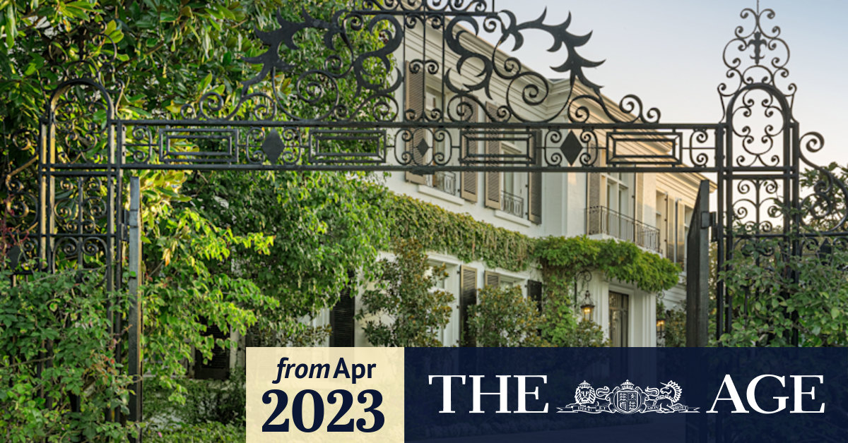 Melbourne luxury property: Ron Walker’s Toorak home listed for $55 ...