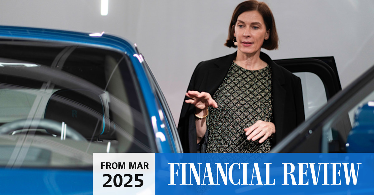 Juliane Blasi, the woman who designs Rolls-Royces