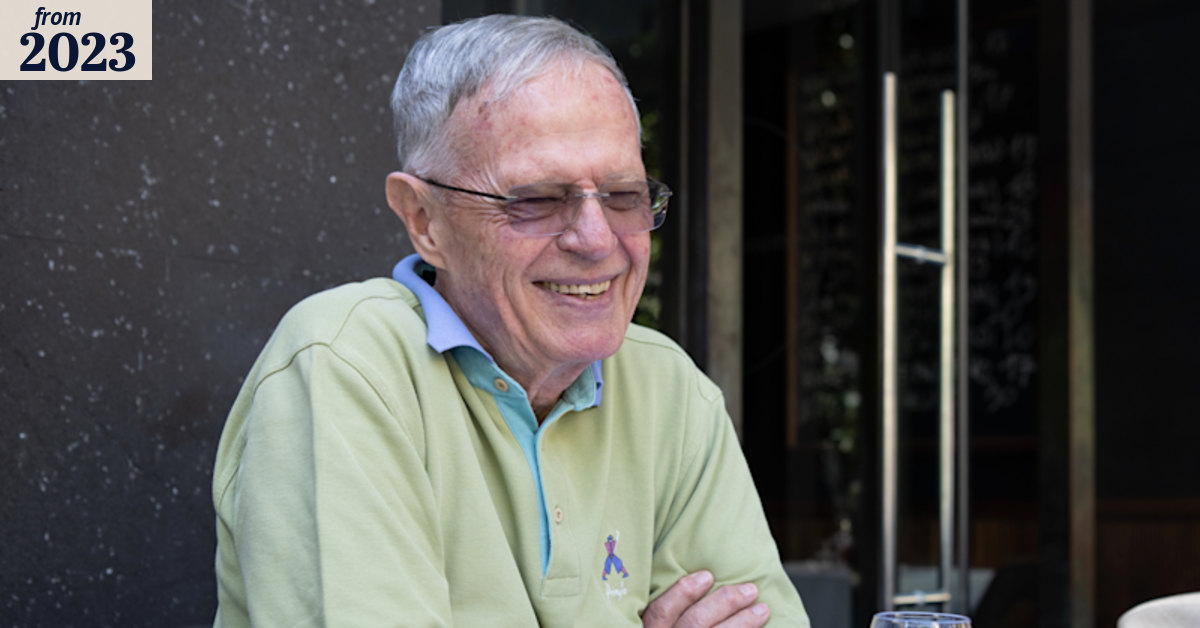 Lunch with… Chris Barrie: How a retired admiral became a climate activist