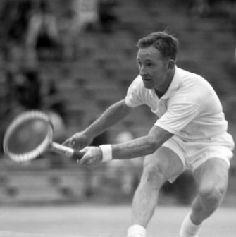 Rod Laver gets back into the swing of life ... and love