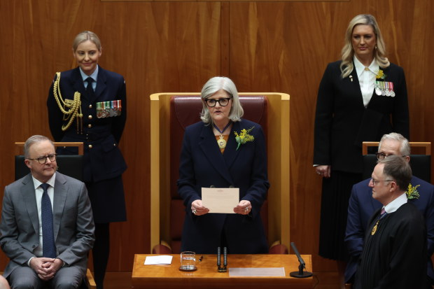 Sam Mostyn: Australia’s 28th governor-general sworn into office