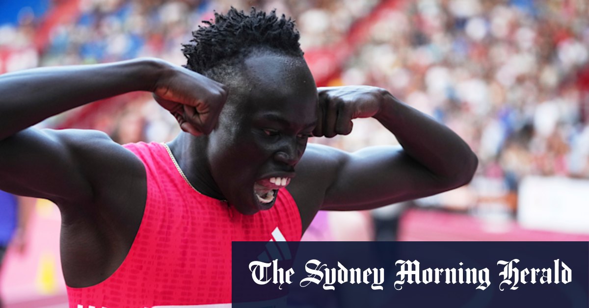 Gout Gout flies to new Australian 200m record in Ostrava Golden Spike race