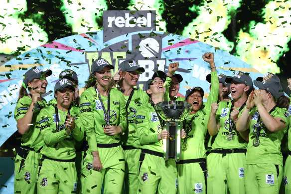 Thunder thump Stars to claim second WBBL title
