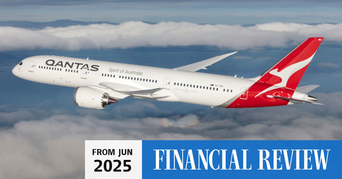 Qantas jet takes 15-hour flight to nowhere due to Middle East crisis