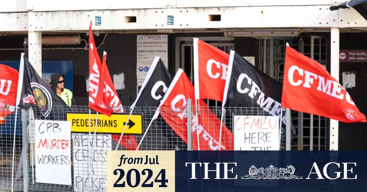 CFMEU officials vow to fight Tony Burke’s administrator plan